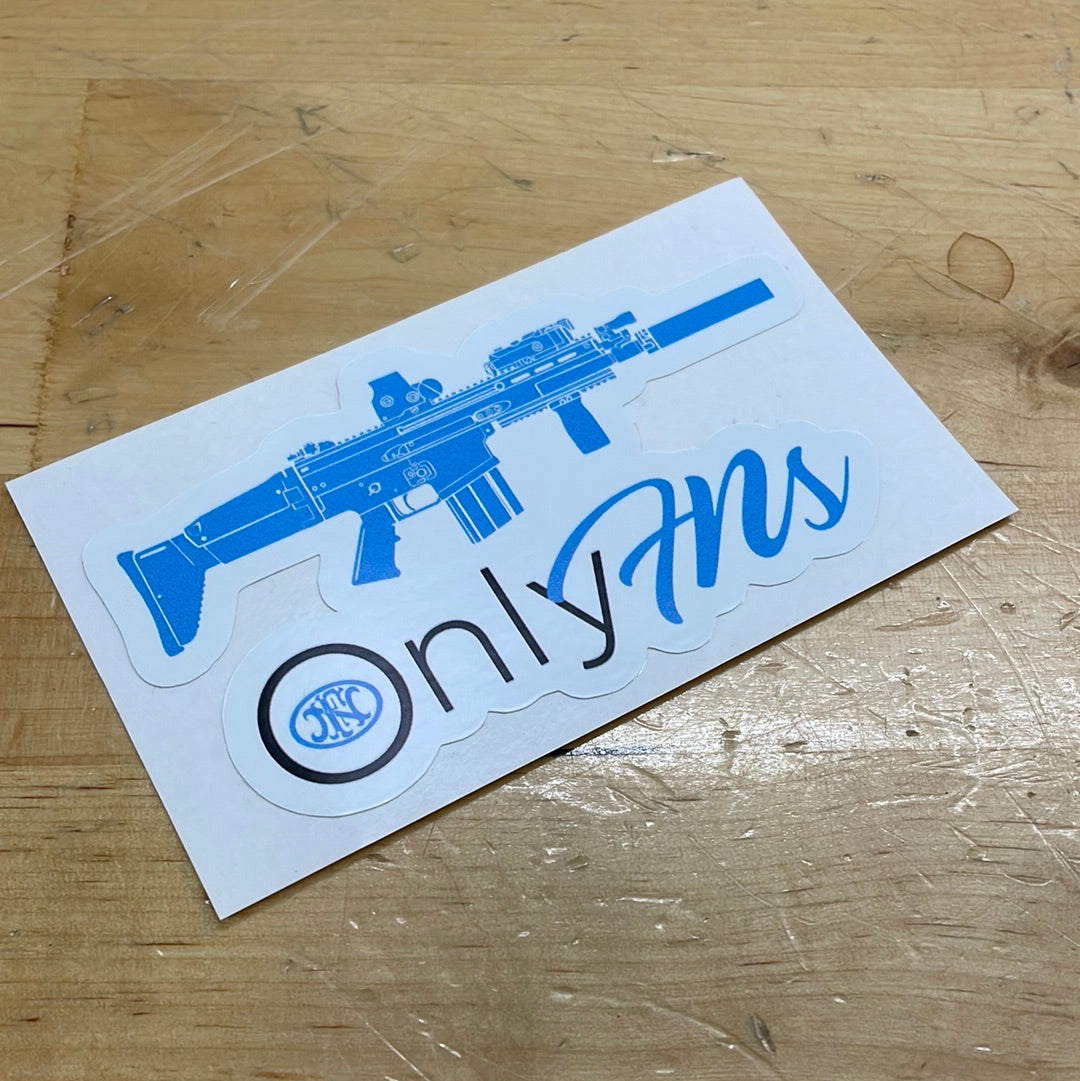 Only FN's sticker – Gray market supply